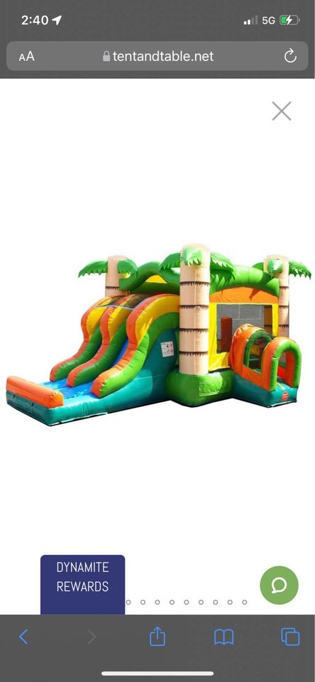 Tropical Bounce Combo Unit | Check out each page for fun!